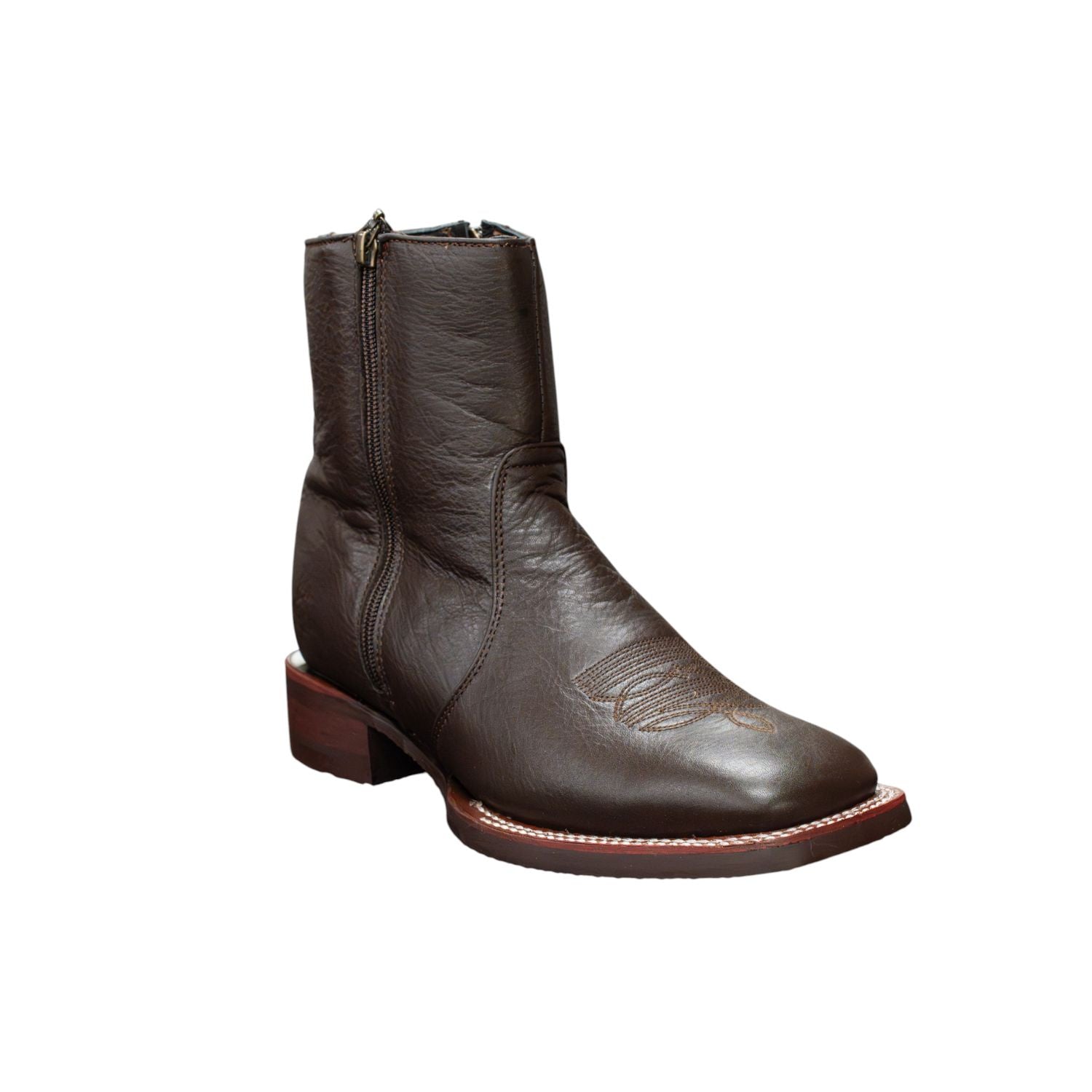 El canelo Botin Leon Ikon Café cj 6MT – Rivera Western Wear