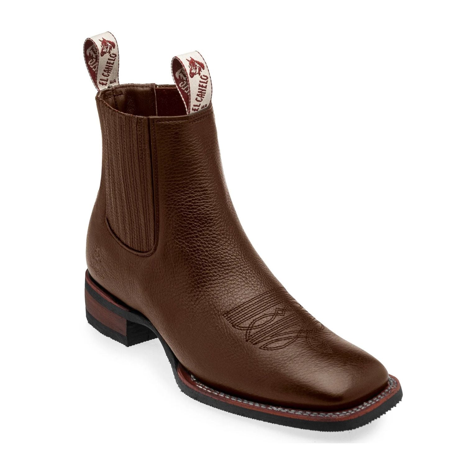 El Canelo Botin El paso Caisson Choco cj 4MI – Rivera Western Wear