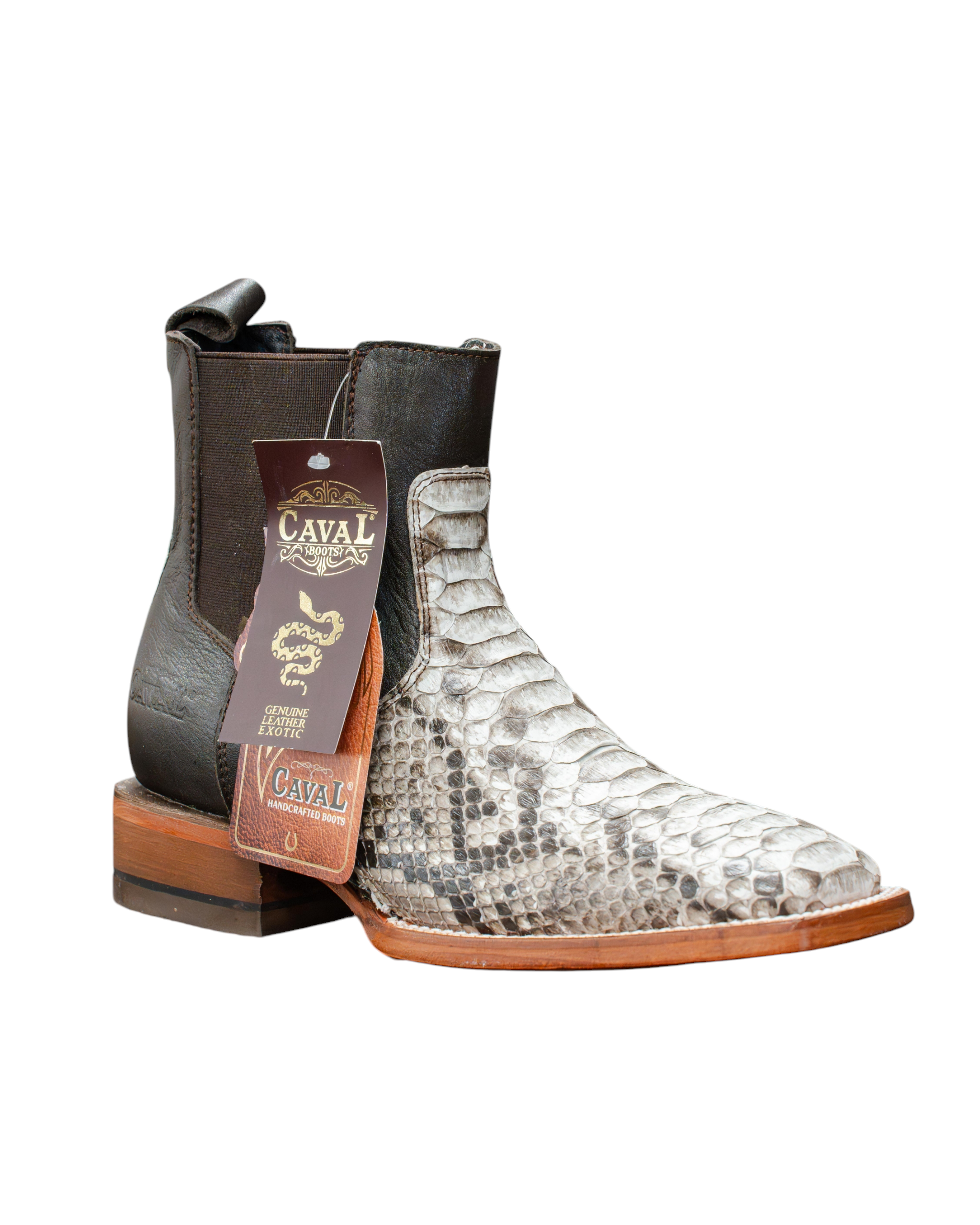 Caval Botín Diamond Relief Natural cj 11 – Rivera Western Wear